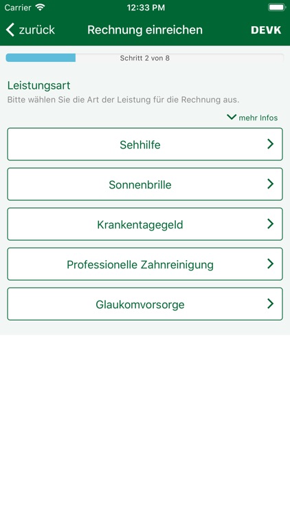 DEVK Krankenversicherungs-App by DEVK Deutsche Eisenbahn Versicherung ...