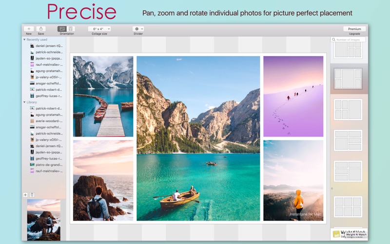Instantane Printable Collage Maker Business