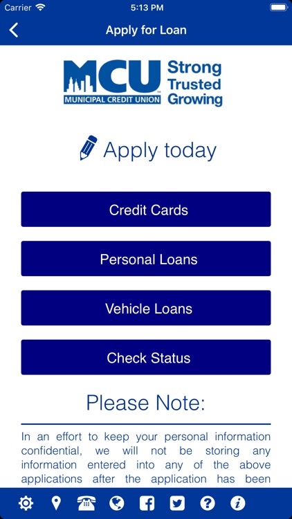 NYMCU Mobile Banking by Municipal Credit Union (MCU) - NY