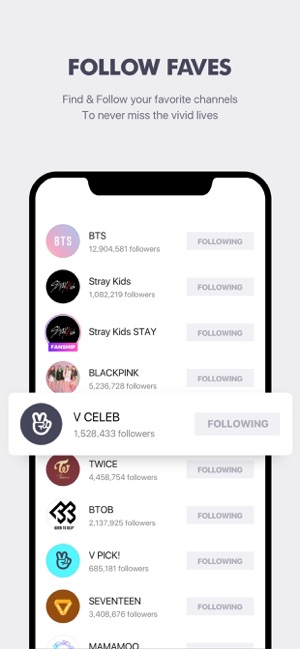 ‎V LIVE - Global Star Live app on the App Store