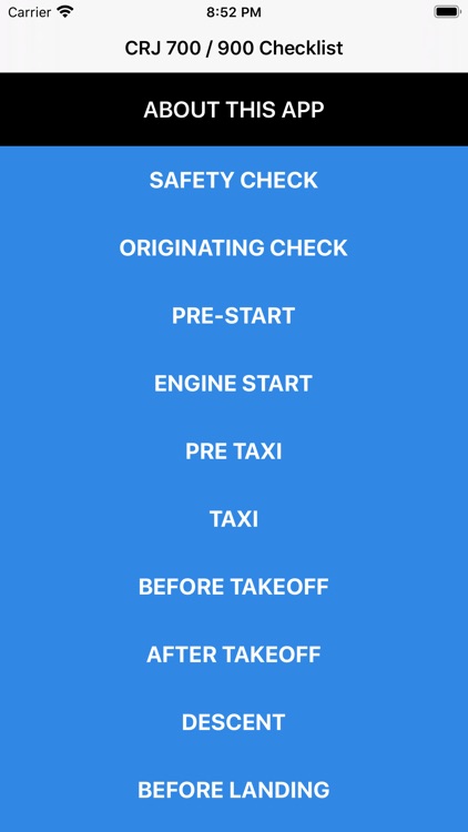 CRJ Checklists by Lukasz Musial