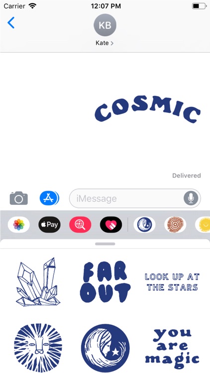 Cosmic Stickers by STUART ELI