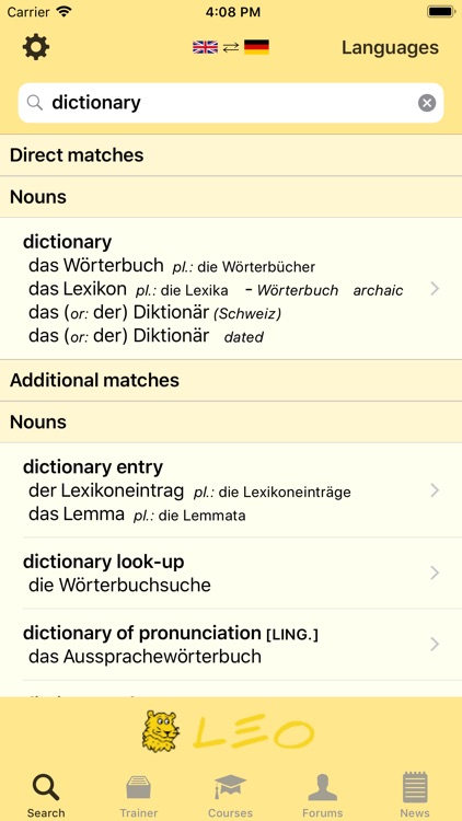 LEO dictionary by LEO GmbH