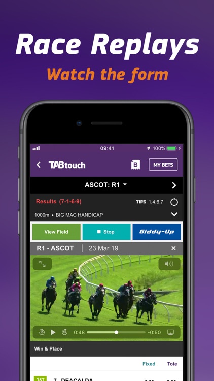 TABtouch - Racing & Sports Bet by Racing and Wagering Western Australia