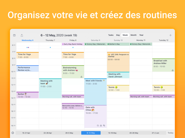 Calendars 5, le calendrier pratique et intelligent (gratuit au lieu de ...