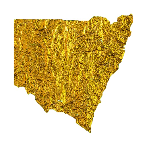 Gold Maps NSW by Nathan Jones