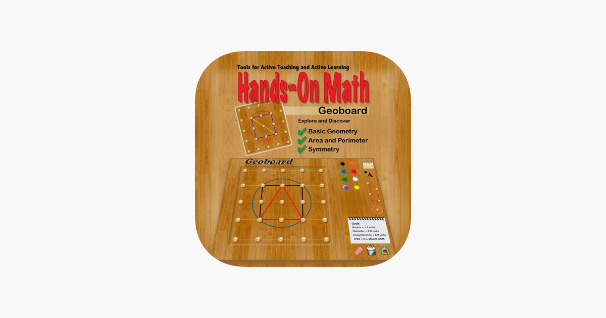 ‎Hands-On Math Geoboard on the App Store