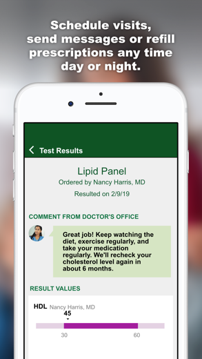 Bronson MyChart for iPhone - APP DOWNLOAD