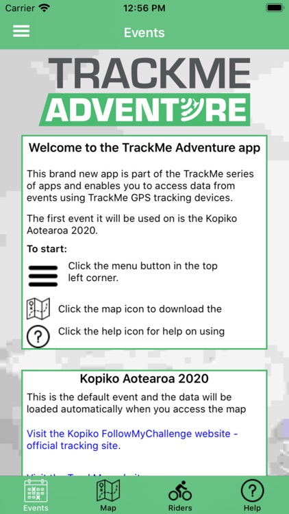 TrackMe Adventure by Brian Savage