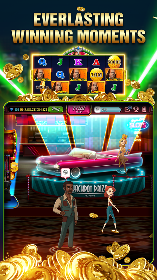 Vegas Live Slots Casino by PlayDog Soft Co., Ltd - (iOS Games) — AppAgg