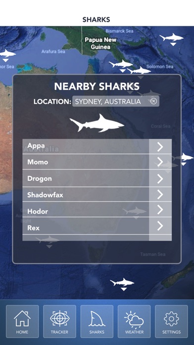 Shark Locator 2018 for iPhone - APP DOWNLOAD