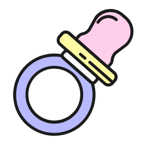 HouseholdPacifier Sticker by Kevin Fox
