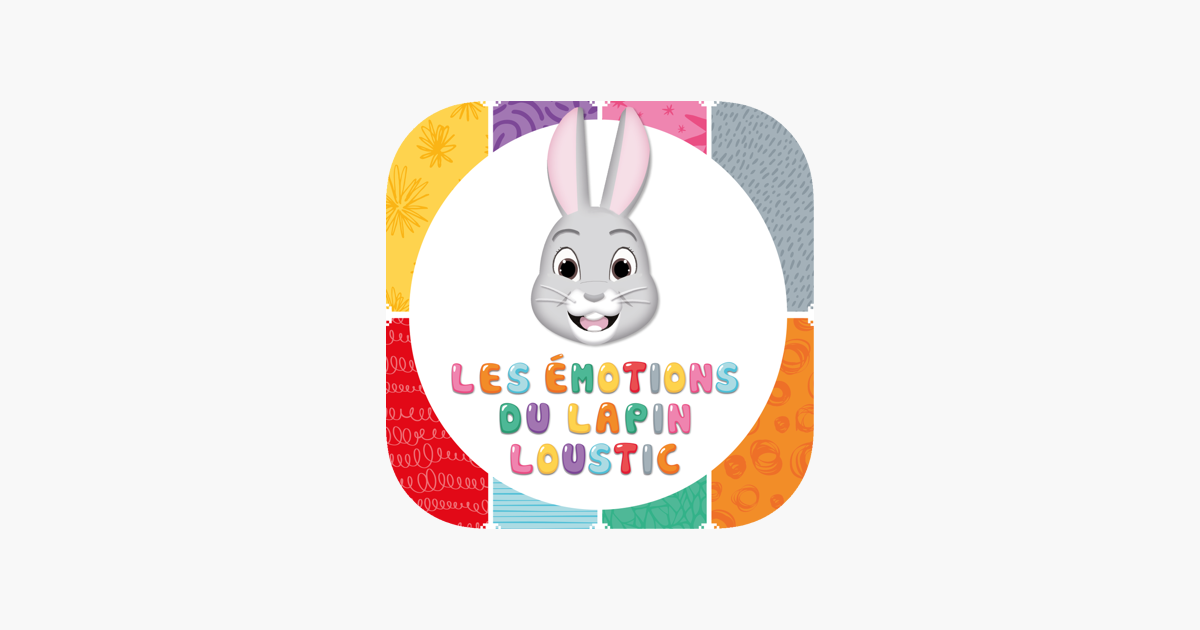 ‎Les émotions du lapin Loustic on the App Store