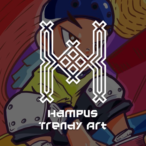 Hampus Trendy Art by Jean Fanel Pierre