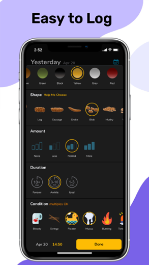 Plop - poop tracker & analyzer for iPhone - APP DOWNLOAD
