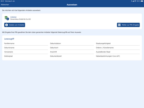 Télécharger AusweisApp2 pour iPhone / iPad sur l'App Store (Utilitaires)