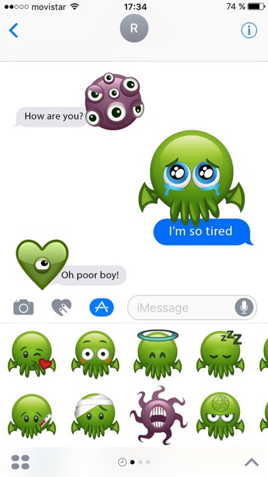 Cthulhu Emojis - AppRecs