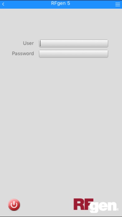 RFgen Mobile Client - v5.1.1 for iPhone - APP DOWNLOAD