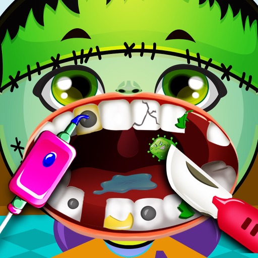 Kids Dentist Monster Halloween by BACA BACA Games