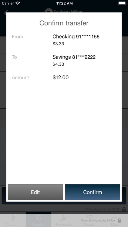 SWACU Mobile Banking by Southwest Airlines Federal Credit Union