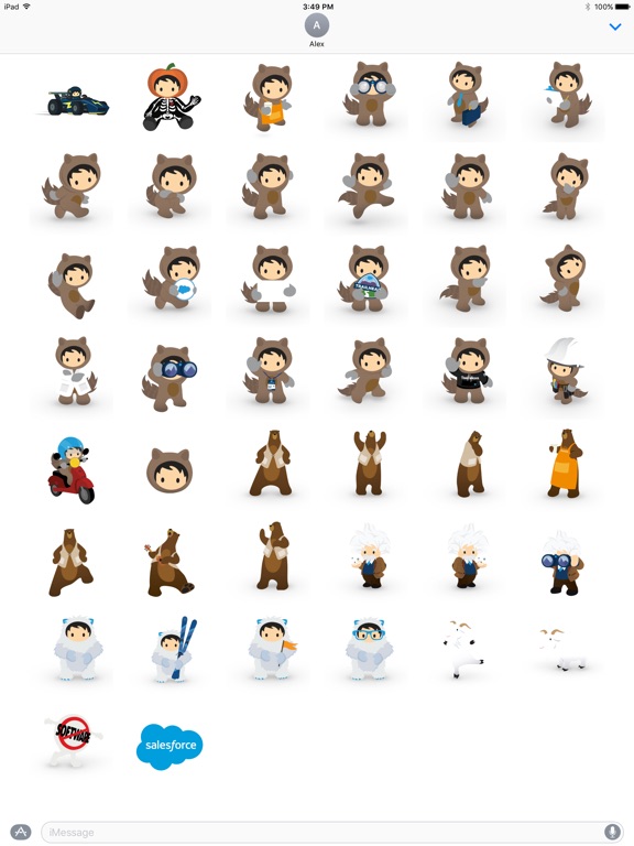 Salesforce Stickers - AppRecs