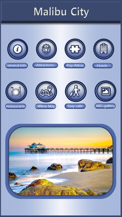 Malibu City Tourism Guide & Offline Map by Eswar Rao Yelubandi