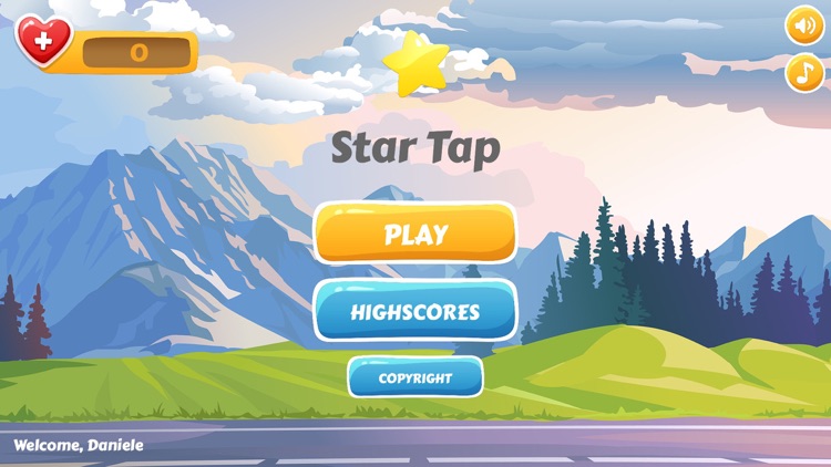 Star Tap Game by Andrew Gitt