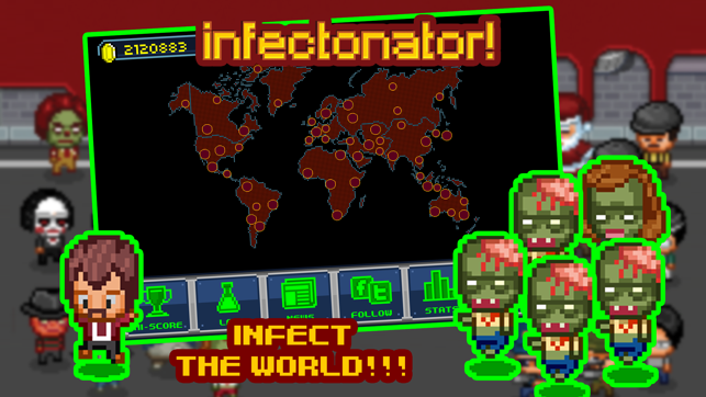 【iOS APP】Infectonator 散播病毒散播愛(咦!?) 殭屍病毒危機 – Dr.愛瘋 APP Navi