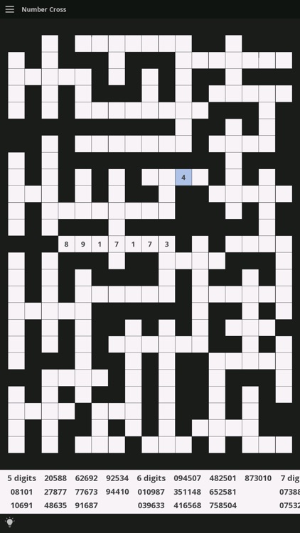 Number Cross - Spectensys by Luis Mendez Gonzalez