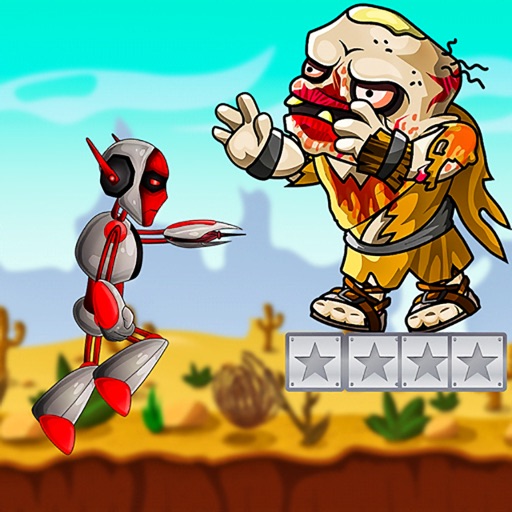 Robot vs Zombies: 2D War 2019 by Amir Ali