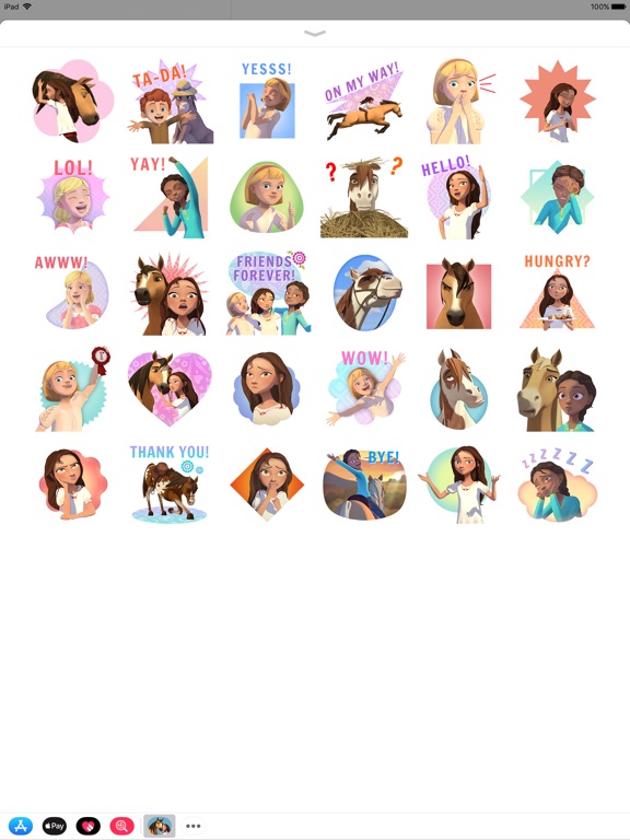 Spirit Riding Free Stickers - AppRecs