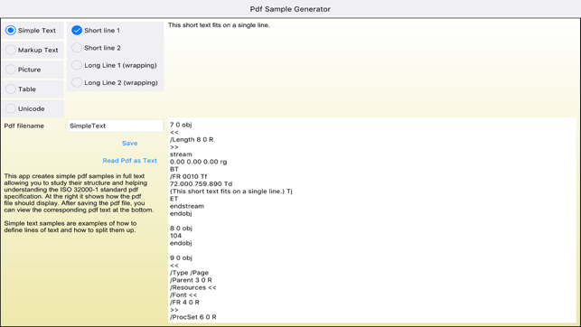 ‎App Store에서 제공하는 PdfSampleGenerator