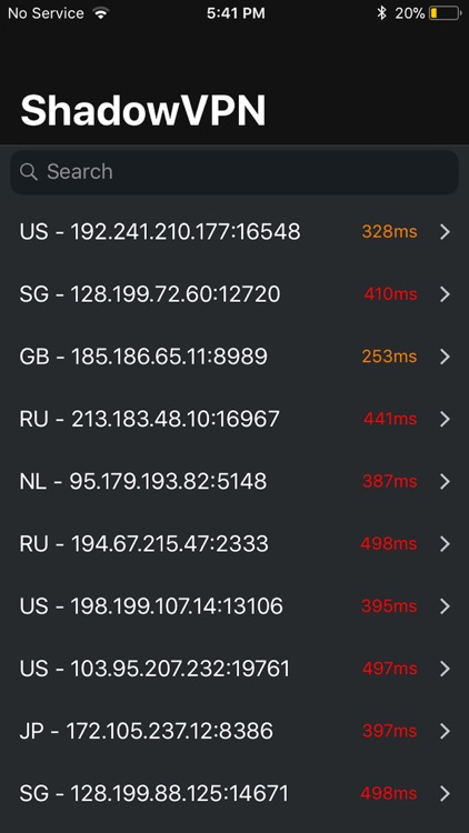 Shadow VPN - Proxy List by INNOVATIVE DIGITAL TECHNOLOGIES LIMITED