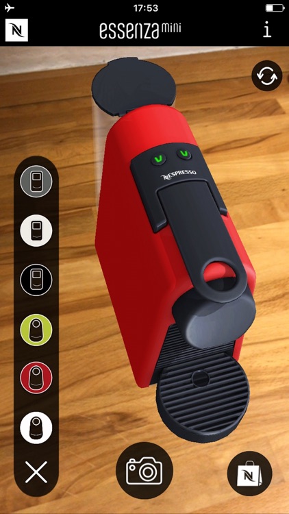 Essenza Mini Augmented Reality by Essenza Mini Coffee Machine