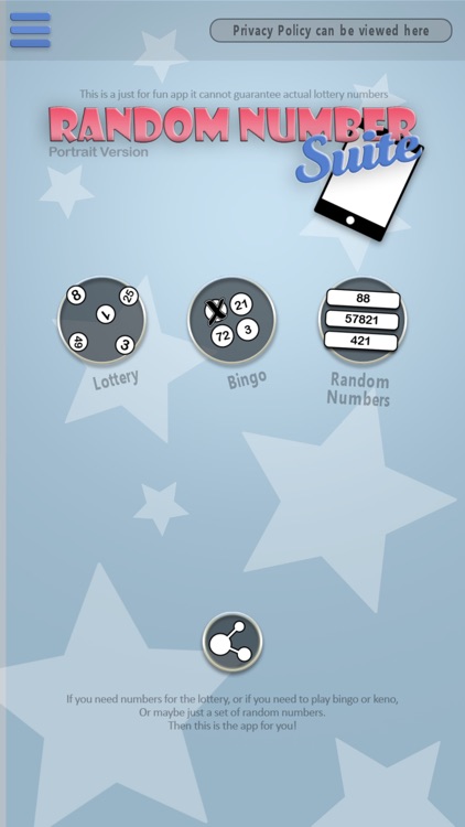 Random Number Suite PE by Wayne Perry