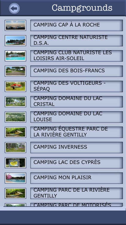 Quebec - Campgrounds & Hiking Trails,State Parks by Eswar Rao Yelubandi