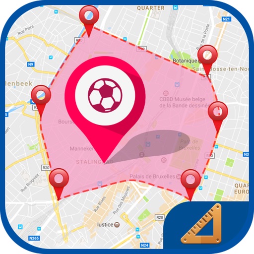 Land Area Finder with MAP by vinod kumar