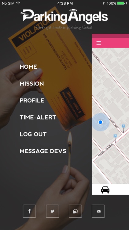 Parking Angel App by david Waddleton