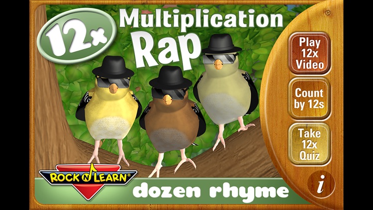 Multiplication Rap 12x by Rock 'N Learn, Inc.