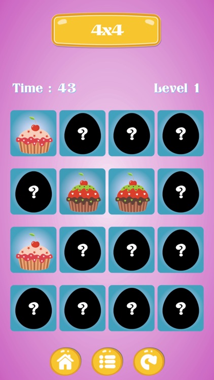 Cupcake Matching Game by Jimmy Chang