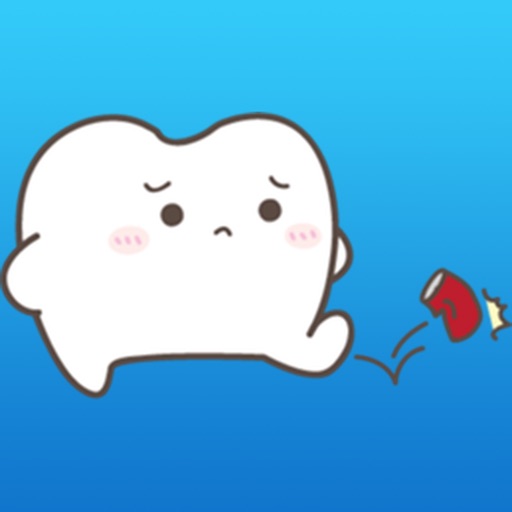 So Lovely Molar Tooth Sticker by Nguyen Hao
