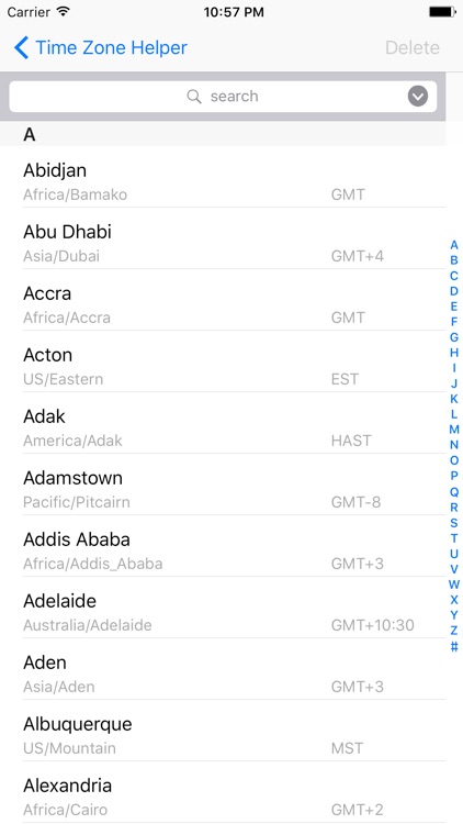 Time Zone Helper by Shaghayegh Moshtarikhah