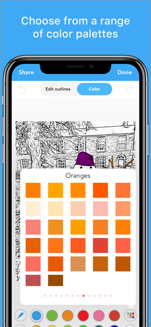 【iOS APP】Colorscape – color your photo‪s‬ 幫你的照片換上新色彩~照片著色畫 – Dr.愛瘋 APP Navi