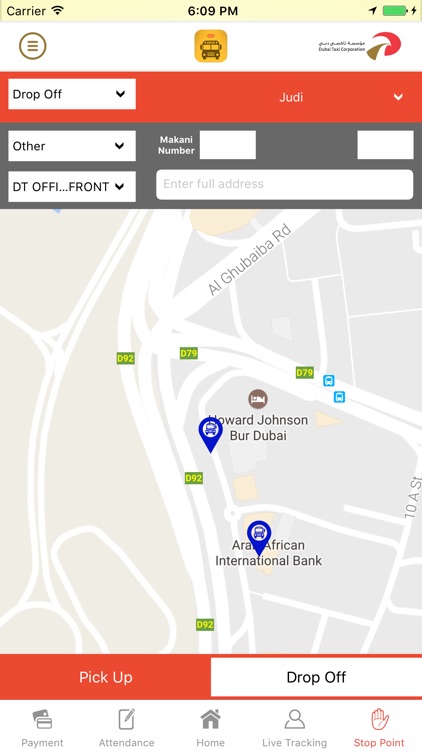 DTC School Bus by Dubai Taxi Corporation