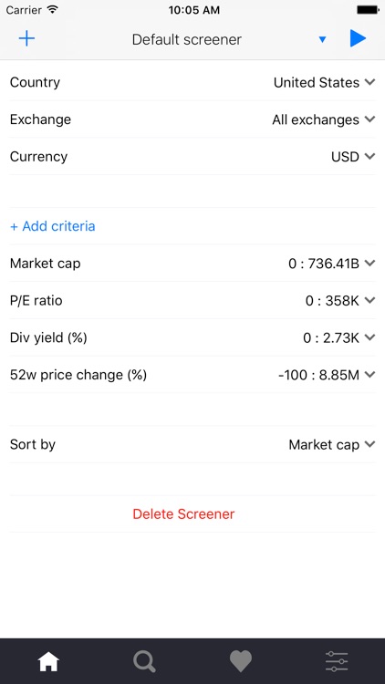 Pro Screener: Stock Screener for Google Finance by Vu Dong