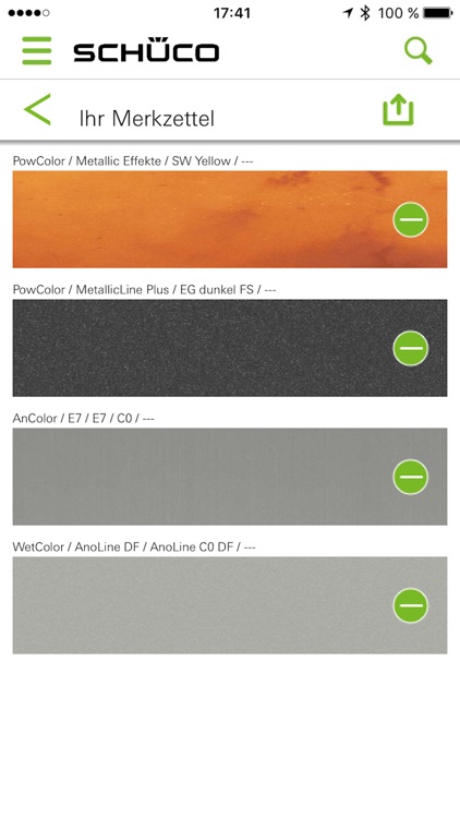 Schueco ColourChart by Schüco International KG