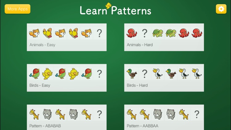 Learn Patterns: Educational Learning Game for Kids by Innovative ...