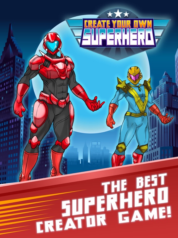 Superhero Champions Creator Game for Iron-Man - AppRecs