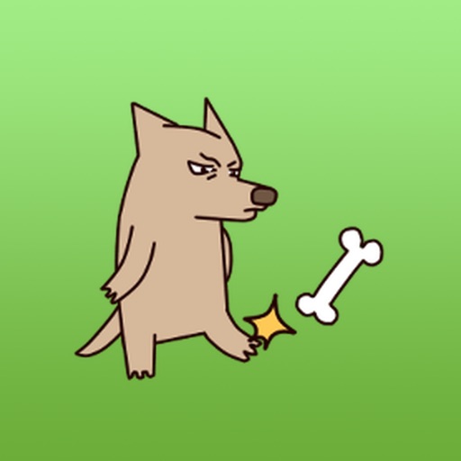 Animated Bad Dog Stickers by Nguyen Hao