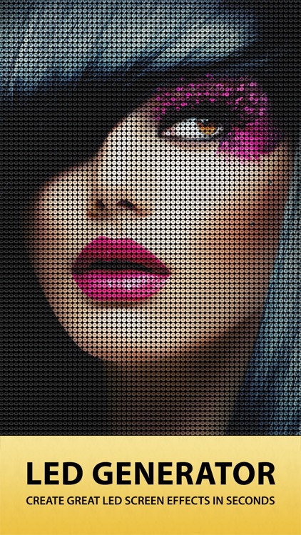 Led Dot Photo Effects by VICTOR VERDU